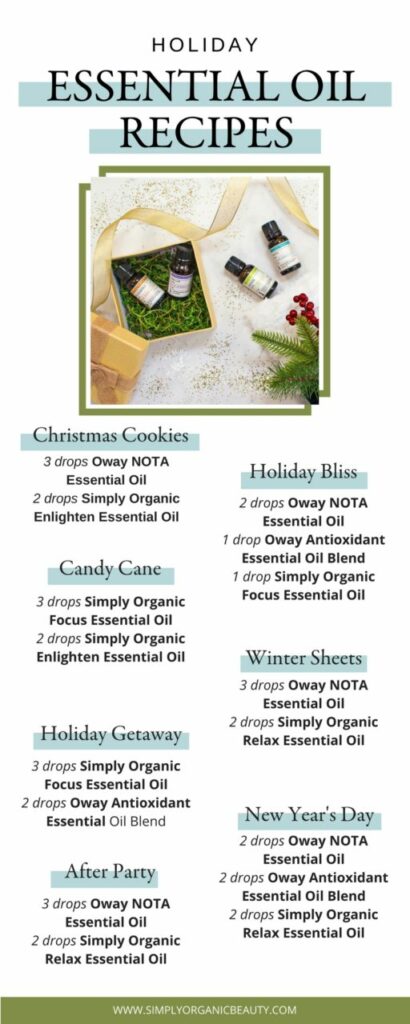 7 Essential Oil Recipes to Try This Holiday Season - Simply Organics